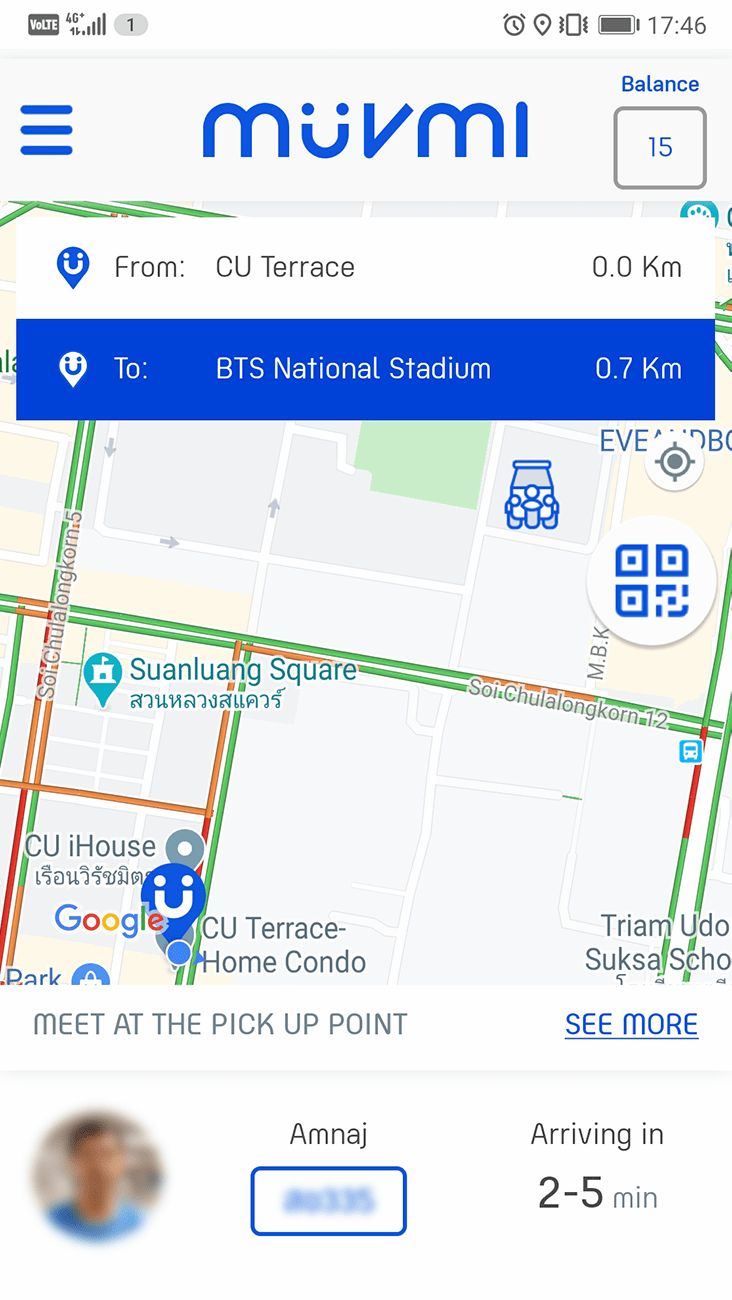 รีวิว MuvMi แอปเรียกรถสามล้อไฟฟ้า เหมาได้ แชร์ได้ – The Haptic